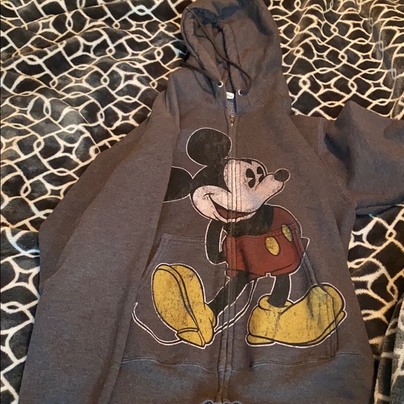 Disney | Tops | Mickey Mouse Zip Up | Poshmark